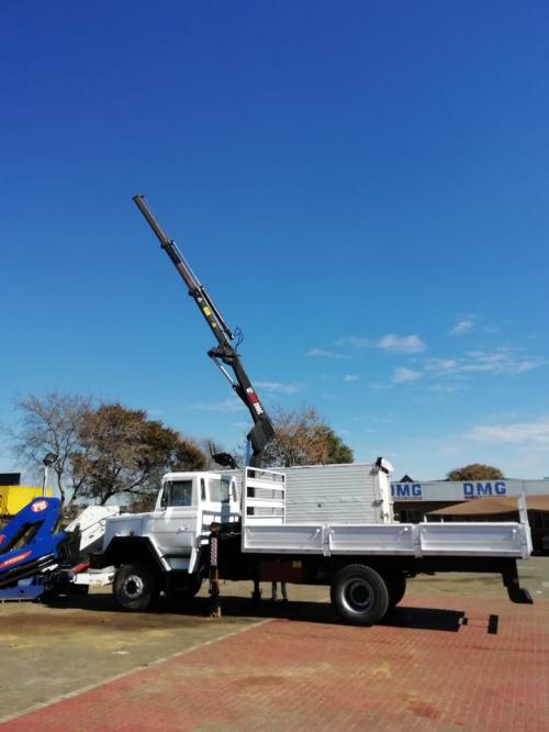 Samil 50 4X4 dropside crane truck with Hiab 200 crane for sale. | DMG ...